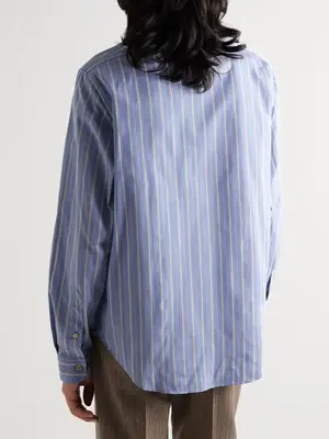 Gucci Striped Cotton Oxford Shirt