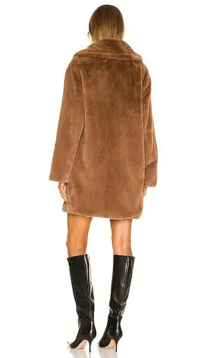 LAMARQUE Linnea Faux Fur Jacket - Mink Brown