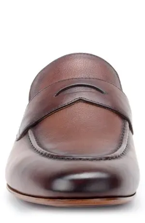WARFIELD & GRAND Montery Penny Loafer - Cognac