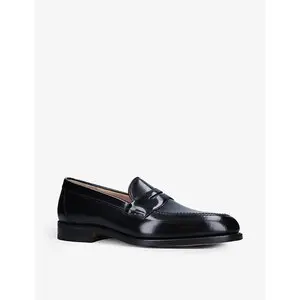 LOAKE Imperial Strap Leather Loafers