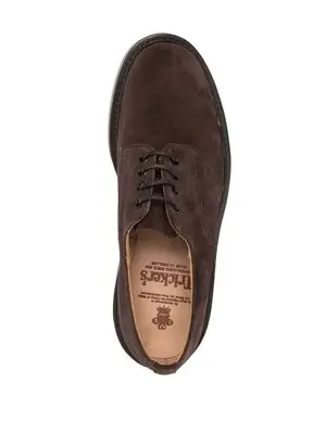 TRICKER'S Low-top Lace-up Derby Shoes - Brown