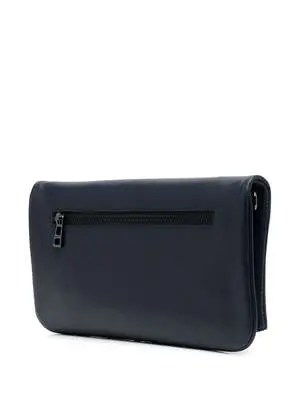 Zadig&Voltaire Grained Leather Wings-patch Bag - Blue