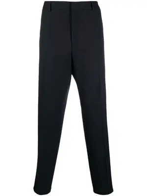 JIL SANDER Straight Leg Tailored Trousers - Blue