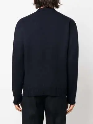 JIL SANDER Crew-neck Jumper - Blue