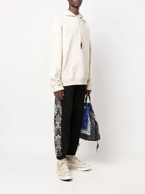 Versace Floral-stripe Track Pants