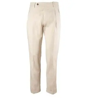 BERWICH Retro Theca Cream Trousers