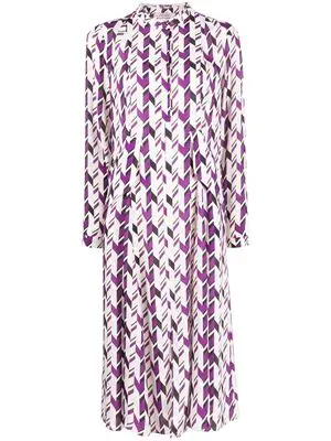 Dorothee Schumacher Geometric Print Midi Dress