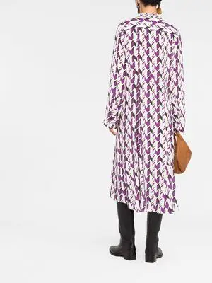 Dorothee Schumacher Geometric Print Midi Dress