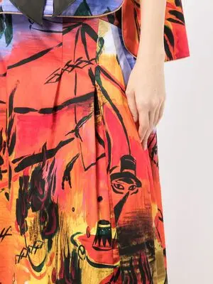 Shiatzy Chen A-line Skirt - Multicolour