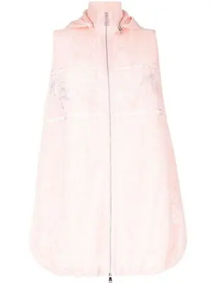 Shiatzy Chen Sleeveless Sequin-embroidered Lace Jacket