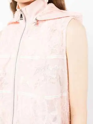 Shiatzy Chen Sleeveless Sequin-embroidered Lace Jacket