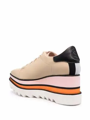 Stella McCartney Elyse Ridged Sole 85mm Sneakers