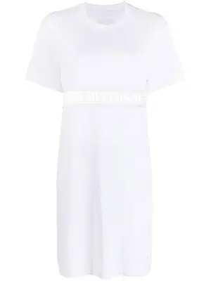 Givenchy Logo Embroidered Shift Dress