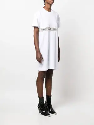 Givenchy Logo Embroidered Shift Dress