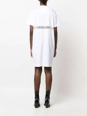 Givenchy Logo Embroidered Shift Dress