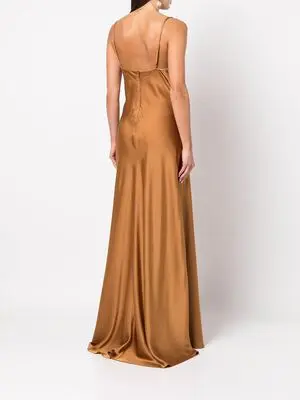 Simkhai Finley Cowl-neck Gown