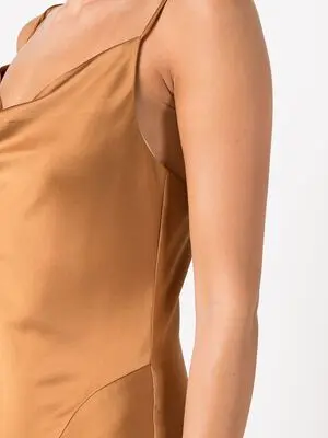 Simkhai Finley Cowl-neck Gown