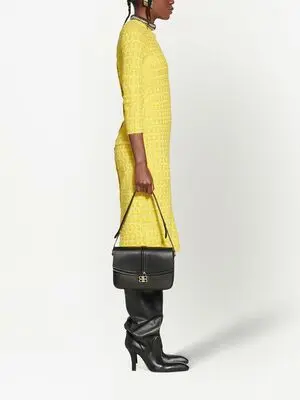 Balenciaga Woven Midi Pencil Dress