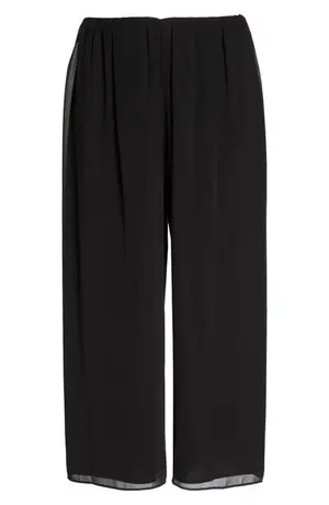 Alex Evenings Wide Leg Chiffon Pants