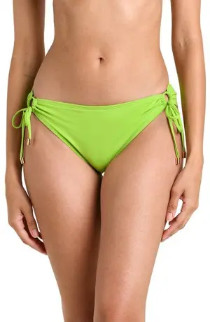 La Blanca Island Goddess Hipster Bikini Bottom Apple