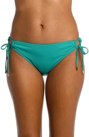 La Blanca Island Goddess Hipster Bikini Bottom Emerald