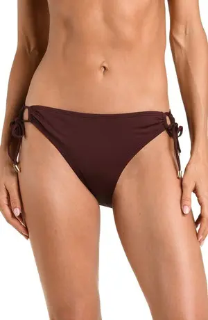 La Blanca Island Goddess Hipster Bikini Bottom - Java