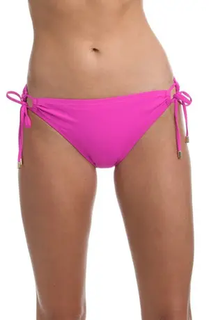 La Blanca Island Goddess Hipster Bikini Bottom Orchid