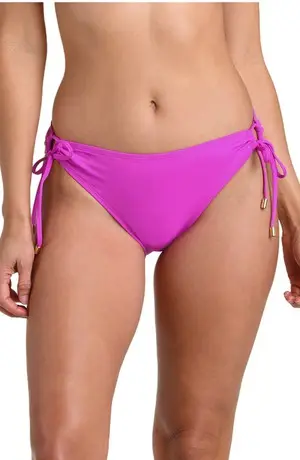 La Blanca Island Goddess Hipster Bikini Bottom Violet