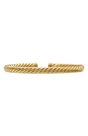 David Yurman 18k Gold Cablespira® Bracelet - 18k Yellow Gold
