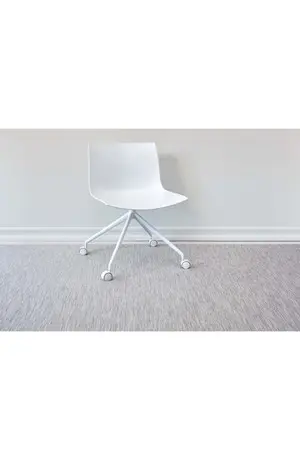 CHILEWICH Textured Woven Indoor/outdoor Floor Mat - Chalk