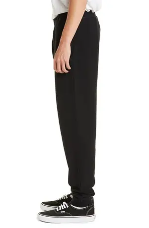 Sunspel Cotton French Terry Joggers - Black
