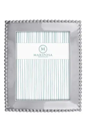 MARIPOSA Pearled Trim Picture Frame