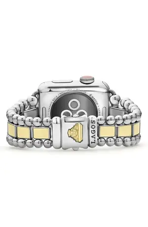Lagos Smart Caviar Two-tone Apple Watch® Band - Two Tone