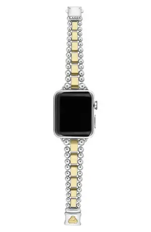 Lagos Smart Caviar Two-tone Apple Watch® Band - Two Tone