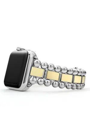 Lagos Smart Caviar Two-tone Apple Watch® Band - Two Tone