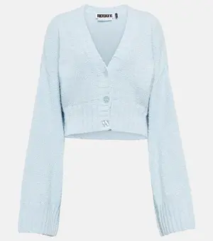 ROTATE BY BIRGER CHRISTENSEN Ninia Cotton-blend Cardigan