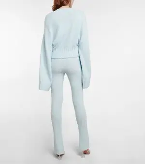 ROTATE BY BIRGER CHRISTENSEN Ninia Cotton-blend Cardigan