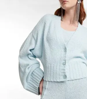 ROTATE BY BIRGER CHRISTENSEN Ninia Cotton-blend Cardigan