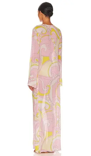 CIN CIN Totem Maxi Dress In Pink