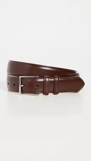 Paul Smith Leather Suit Belt - Chocolate