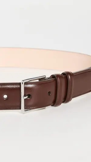 Paul Smith Leather Suit Belt - Chocolate