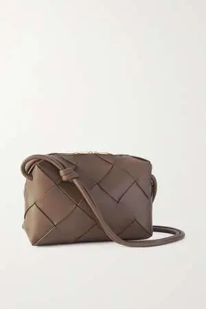 Bottega Veneta Small Cassette Intrecciato Leather Shoulder Bag