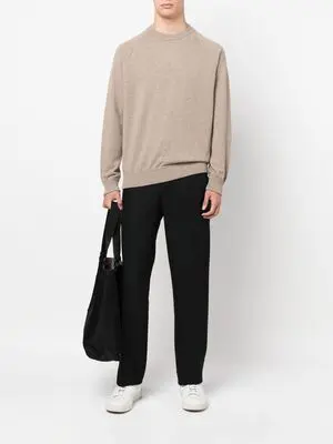 DRUMOHR Cashmere Crew-neck Jumper - Neutrals