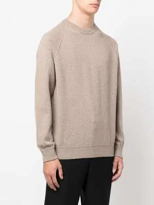 DRUMOHR Cashmere Crew-neck Jumper - Neutrals
