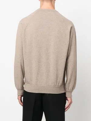 DRUMOHR Cashmere Crew-neck Jumper - Neutrals