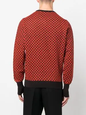 DRUMOHR Patterned Knit Jumper