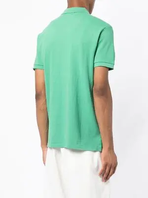 Polo Ralph Lauren Embroidered-logo Short-sleeve Polo Shirt - Green