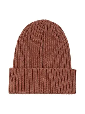 Supreme Overdyed Box-logo Beanie - Brown