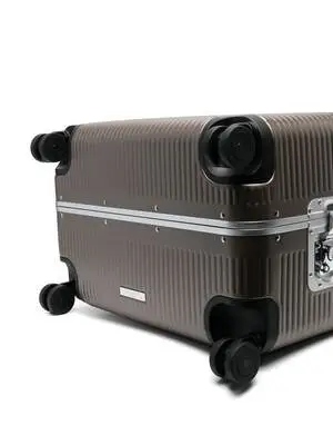 FPM MILANO Panelled Aluminium Suitcase