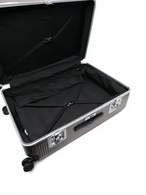 FPM MILANO Panelled Aluminium Suitcase